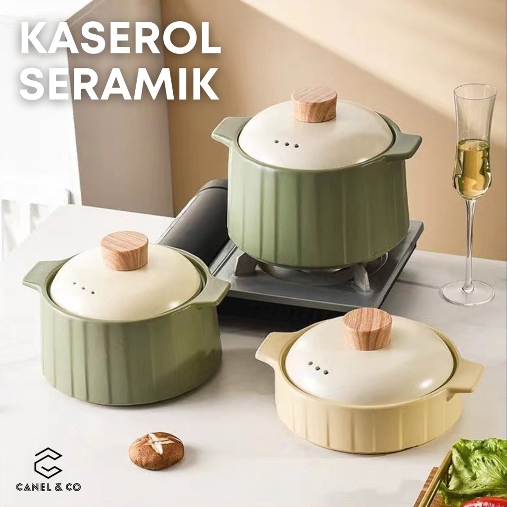 [Ready Stock] Ins Style Premium High Quality Cookware Ceramic Clay Sand ...