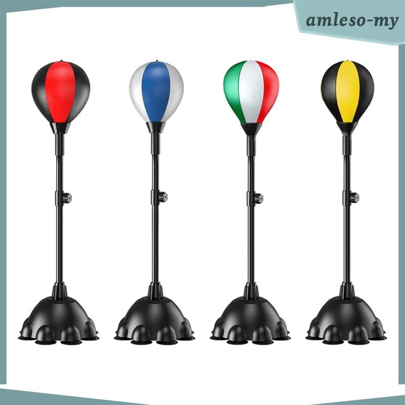 [AmlesoMY] Boxing Reaction Punching Bag with Stand, Punching Boxing ...