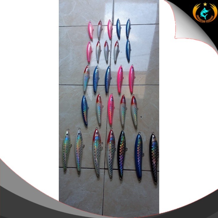 Mberot Stickbait 45gr 60gr 80gr 100gr Hand Made Stick Bait Swimbait ...