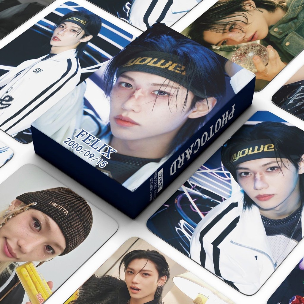 55-127pcs STRAY KIDS FELIX HOLLOW Lomo cards JAPAN Mini Album SKZ ...