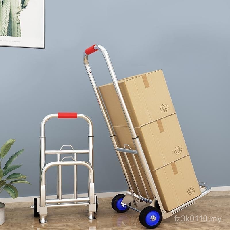 Folding Trolley Trolley Folding Hand Moving Trailer Pulling Cargo Load ...