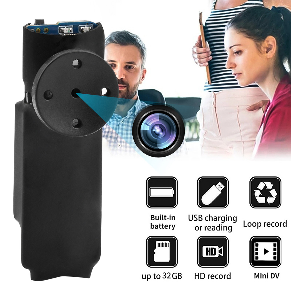 Hidden Cameras DIY 1080P Mini Spy Cameras Portable Covert Nanny Video ...