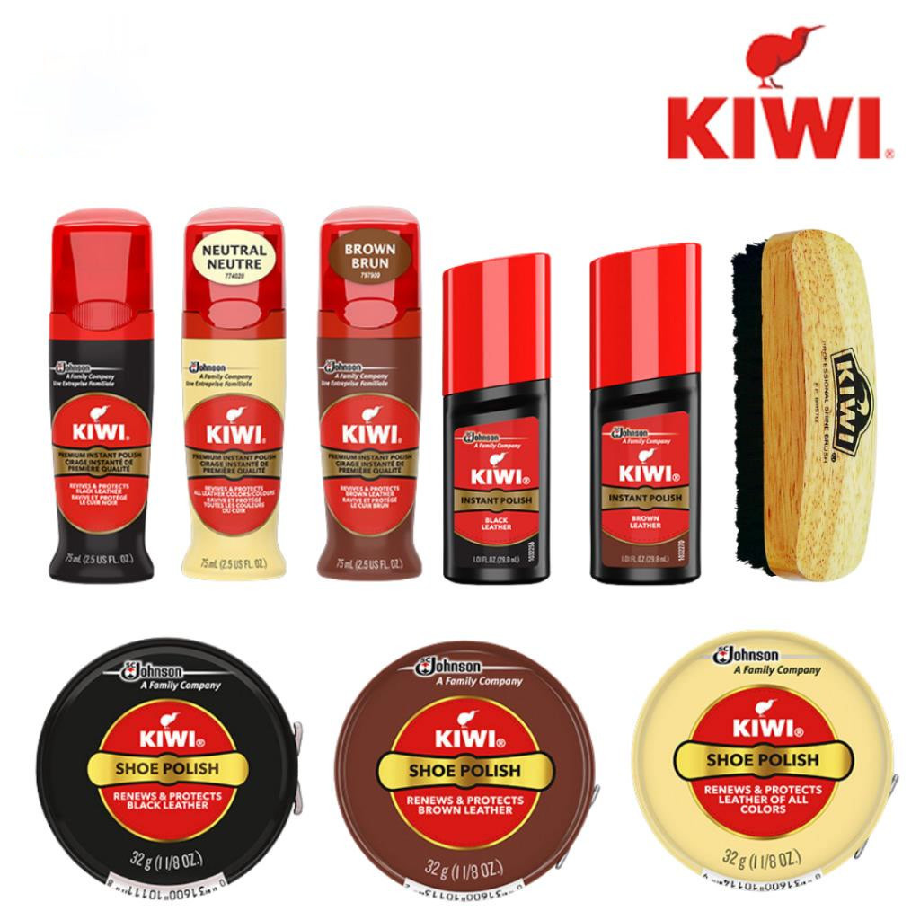 Kiwi Shoe Polish (Black, 75ml) - Long-lasting Shine for Your Favorite ...