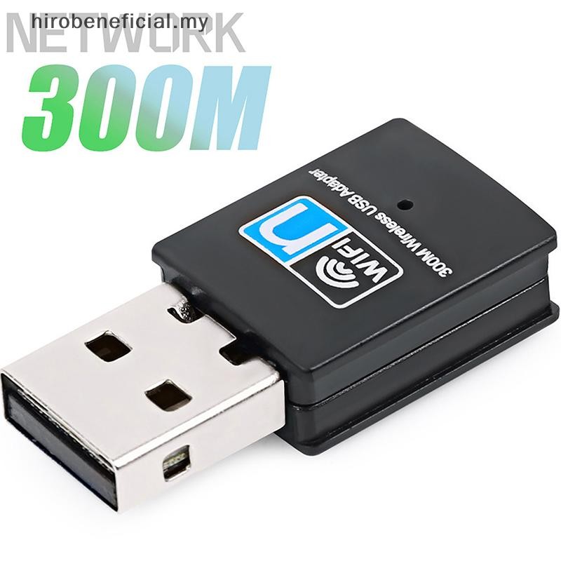 [HIR] 300Mbps Mini USB Wireless Wifi Adapter Wi fi Network LAN Card 802.11b/g/n RTL8188 Adaptor ...