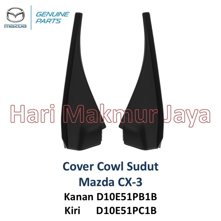 MESIN Right left angle side cowl lid Cover Mazda CX-3 CX3 2015 2016 ...