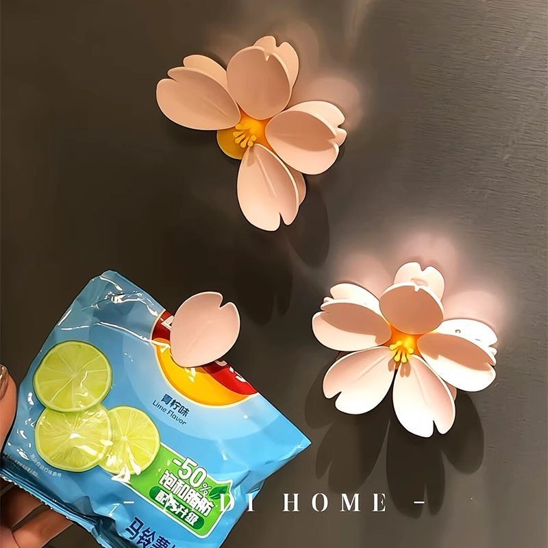 New Style Cherry Blossom Magnetic Sealing Clip 3D Three-Dimensional ...