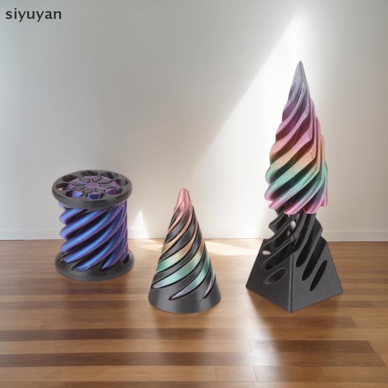 Si 1 Piece Mini Vortex Thread Illusion Dpression Toys 3D Printed Spiral ...