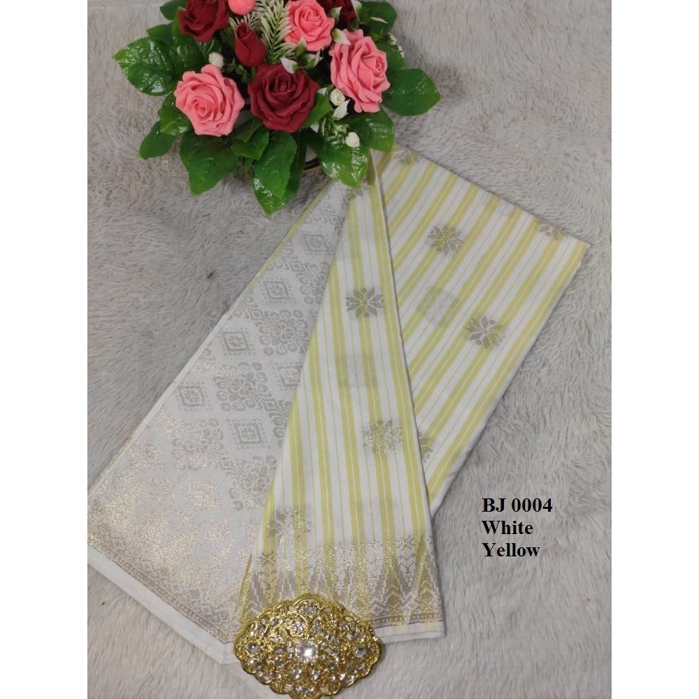 Songket Republik Songket Bunga Tabur Jalur Kain Pasang Tenun Asli ...