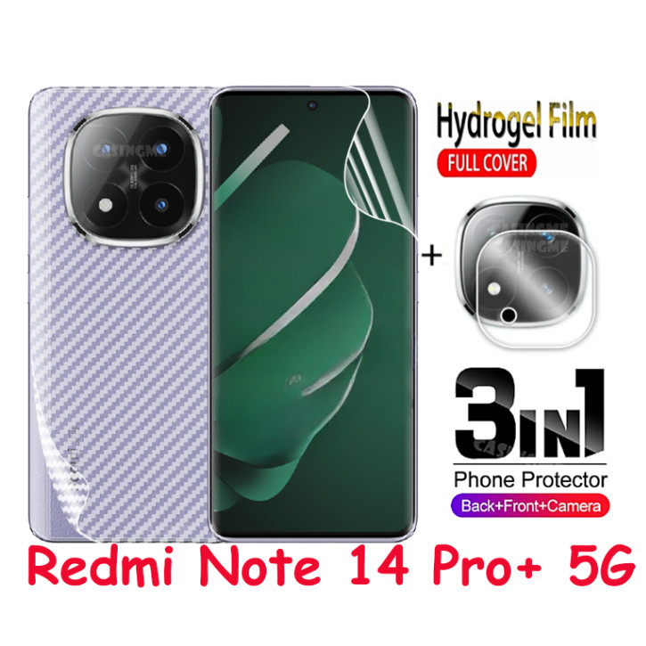 Redmi Note 14 Pro+ 5G Full Cover Hydrogel Film For Redmi Note14pro ...