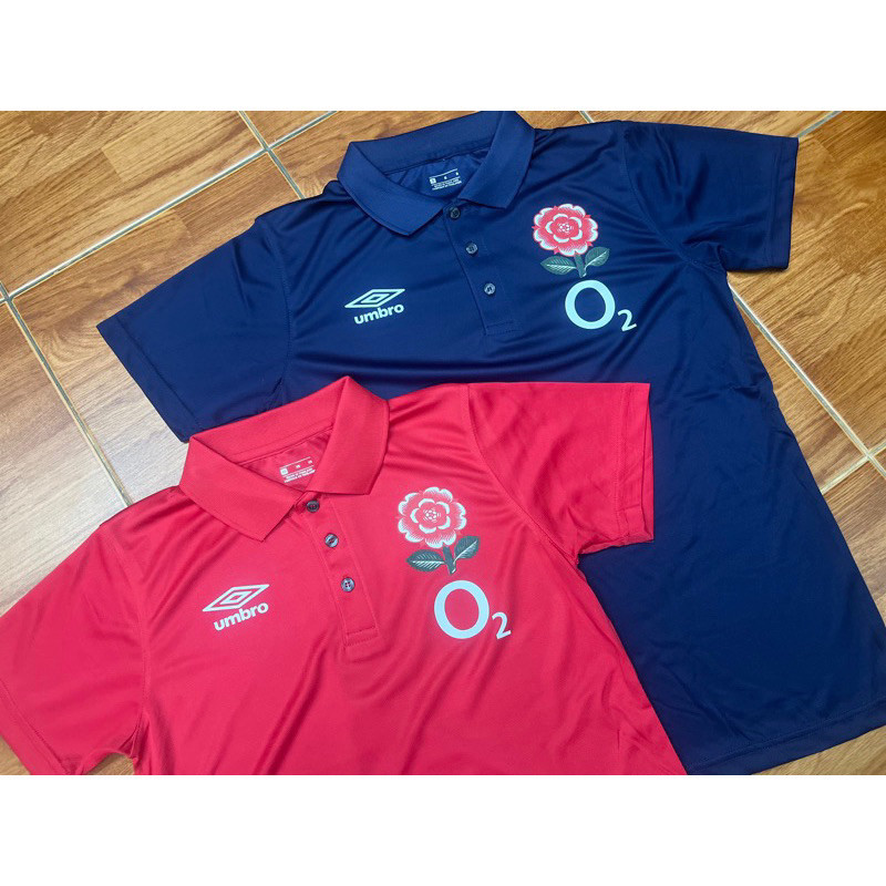 150y Eng Rugby Travel Jersey DX1+ O2 Rugby Polo Baju Berkolar Ragbi ...