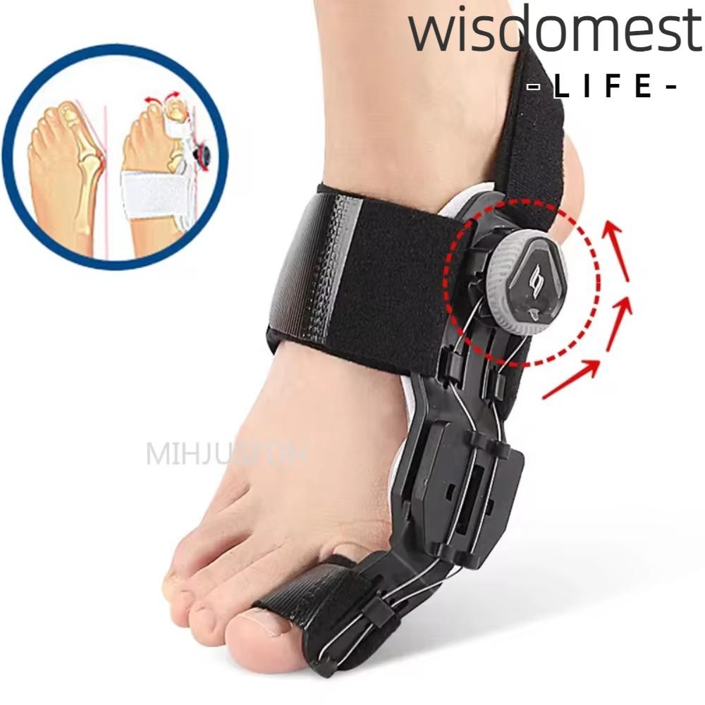 WISDOMEST1 Toe Corrector, Adjustable Rotatable Bunion Corrector, Useful ...