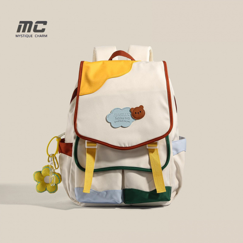 [MC] backpack woman travel waterproof backpack 背包女 書包中學生女 書包 大容量 school ...
