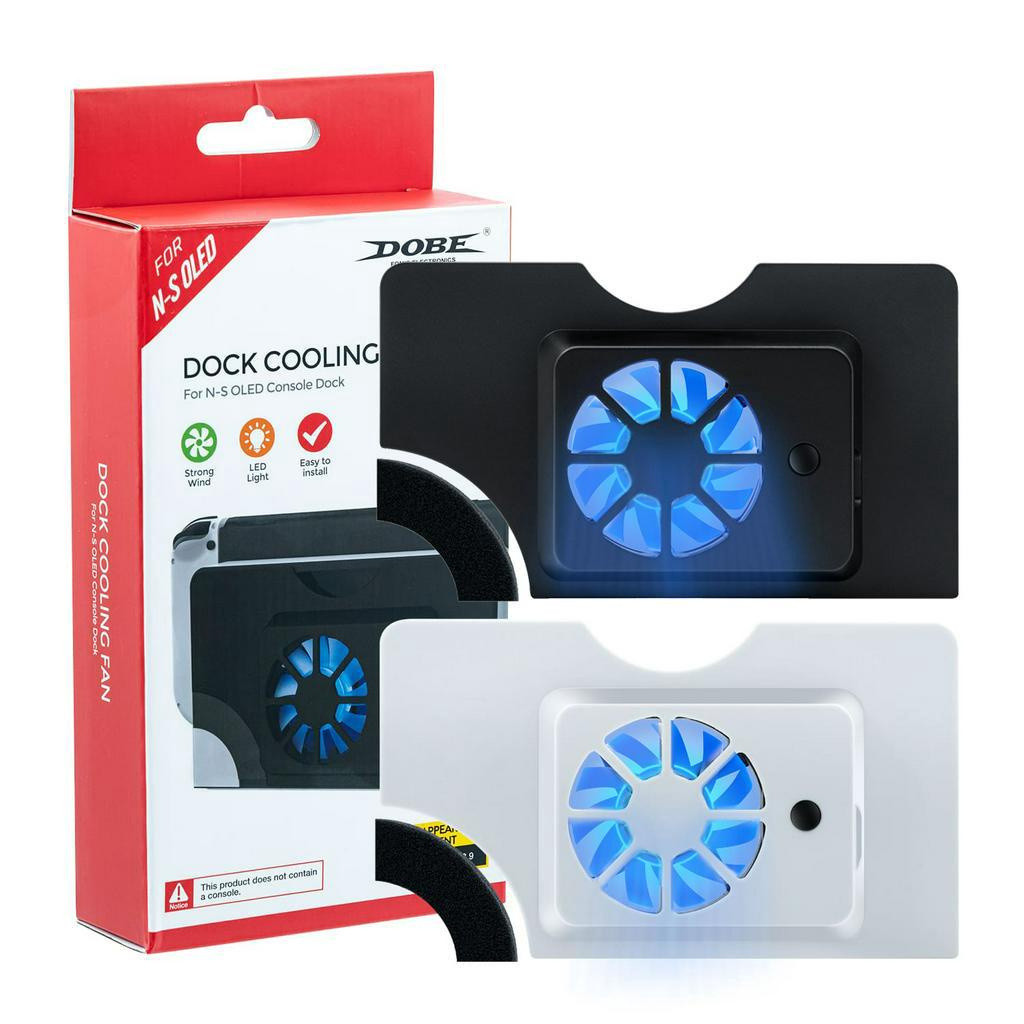 Switch Oled Host Base Cooling Fan switch Oled Fan Radiator DOBE ...