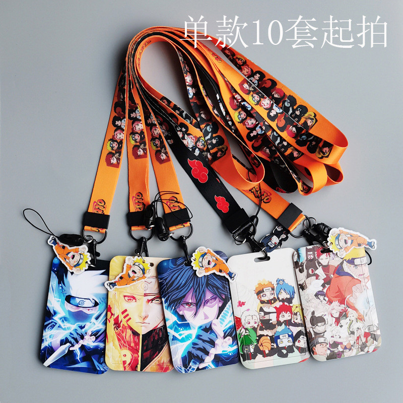 Naruto Anime Student ID Bus Card Hard Shell Card Holder Access Control ...