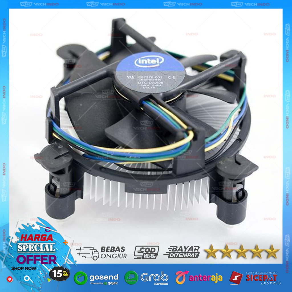 Fan Heatsink Processor INTEL LGA 775 / 1155 / 1156 / 1151 /CPU Cooler | Shopee Malaysia