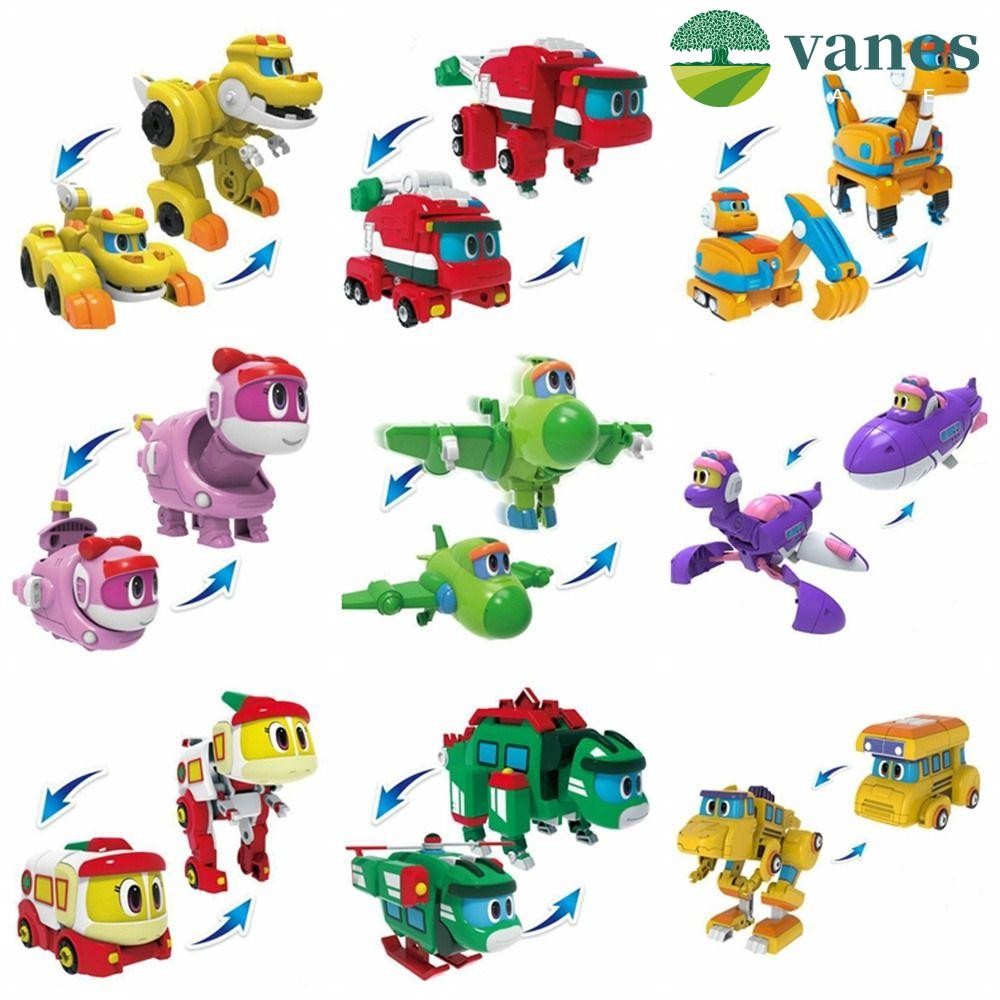 VANES REX Transformation Car, Dino Action Figures Airplane Min ...