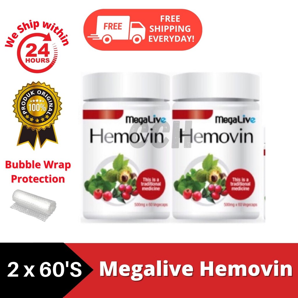 MegaLive Hemovin Capsule (60's/2x60's ) | Shopee Malaysia