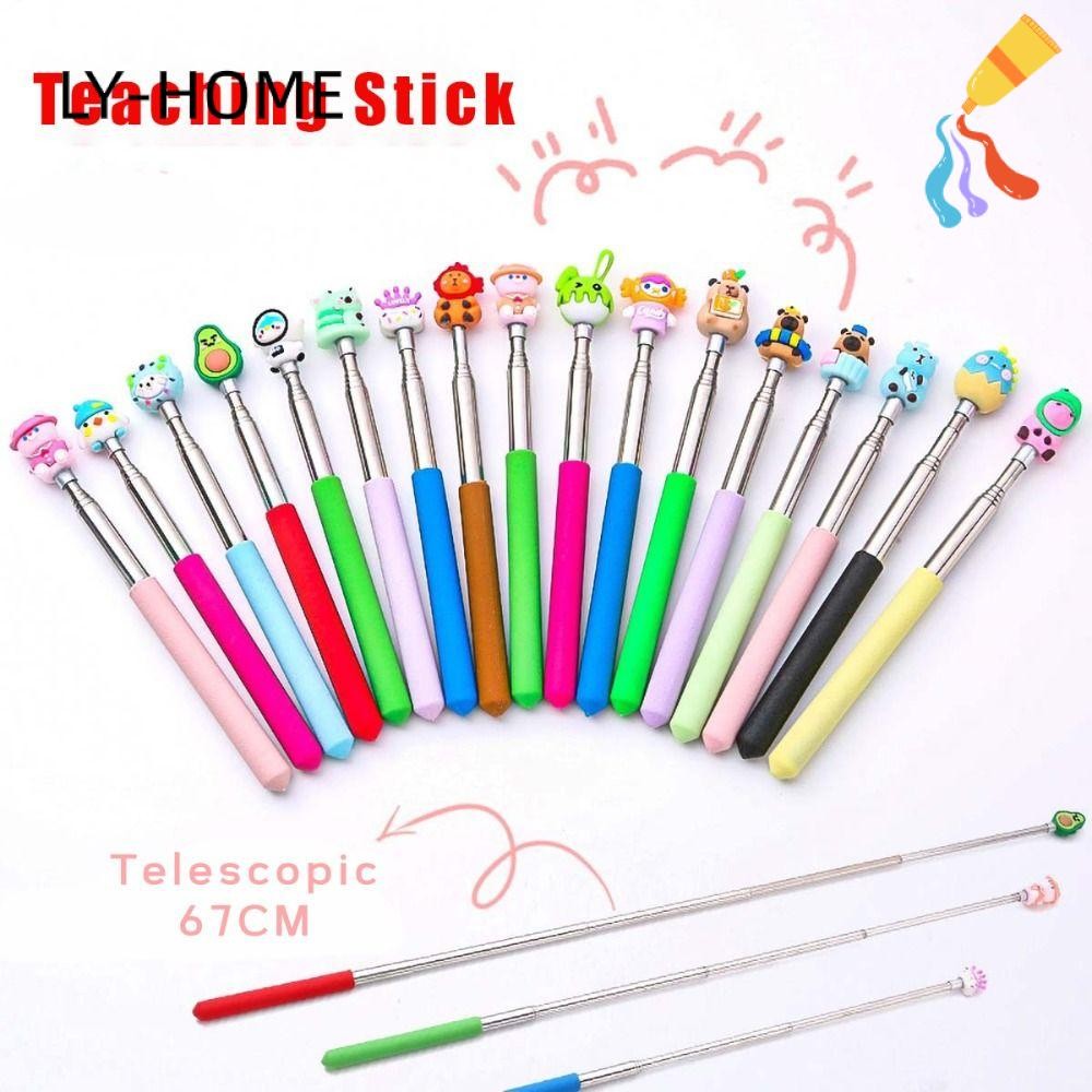 LIAOYING Teaching Pointer, Stainless Steel Telescopic Rod Finger ...