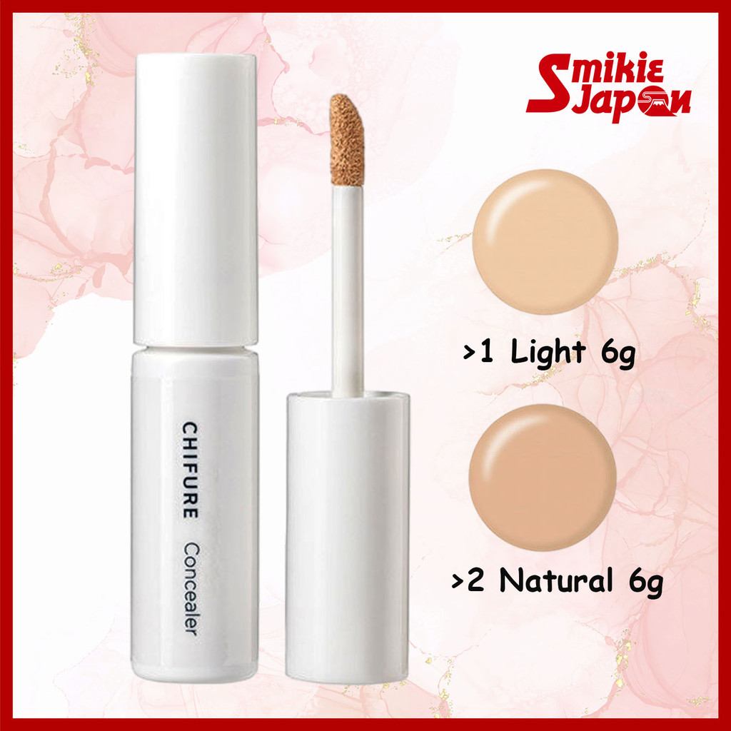 CHIFURE Concealer Light & Natural 6g Direct from Japan | Shopee Malaysia