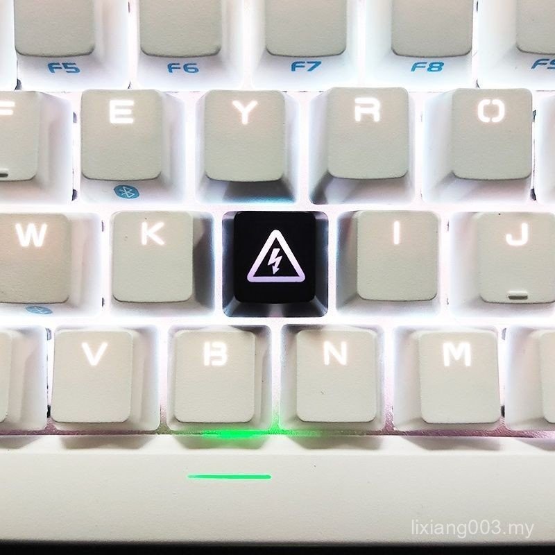 ABS Mechanical Unique Light Translucent Keycap F Zone esc R4 Height ...