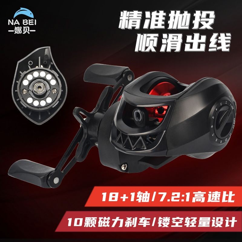 Fry-Proof Line Water Drop Wheel 18+1 Shaft All-Metal Movement 7.2: 1 ...