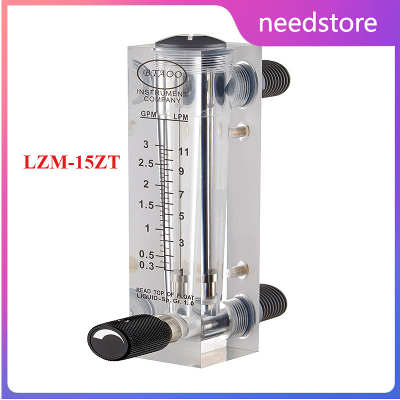 Air Nitrogen Oxygen Rotor Gas Plexiglass Float LZM-15ZT Liquid Water Flow Meter | Shopee Malaysia