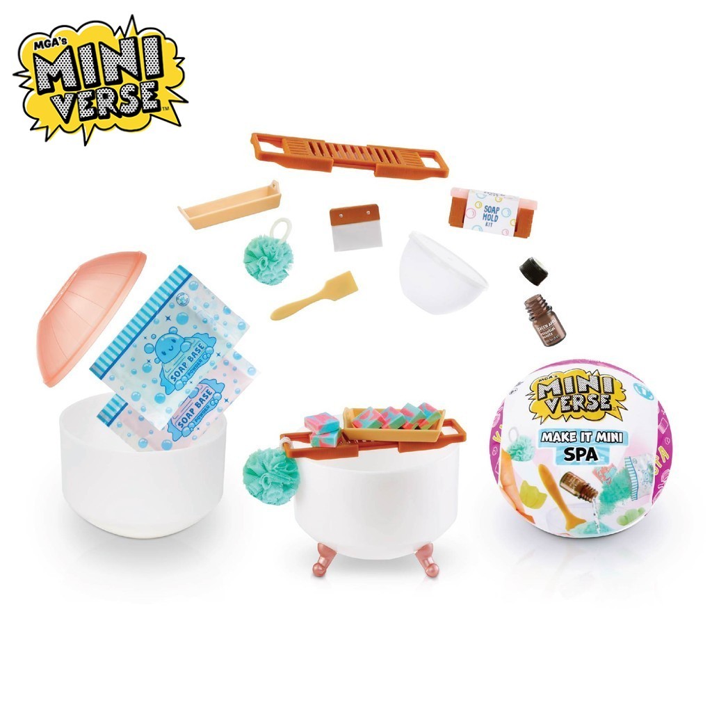 MGA's Miniverse Make It Mini Spa with Accessories Playset | Shopee Malaysia