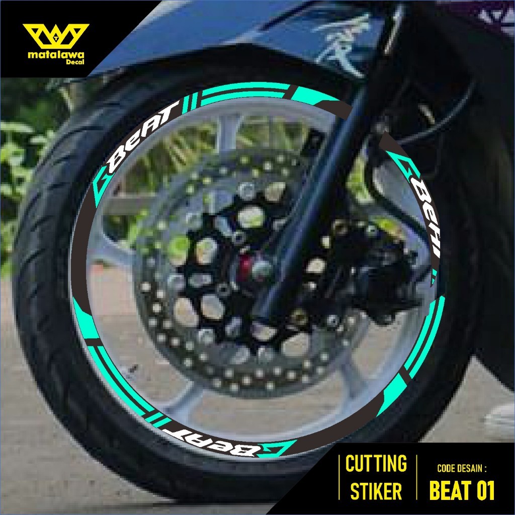 Rim stickers rim stickers cutting rims honda beat fi ring 14 esp delux ...