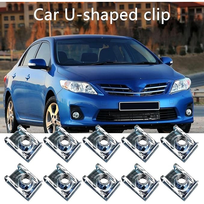 U Nut Assortment - U-nut Clip Fastener Speed Clips Car Nuts ...