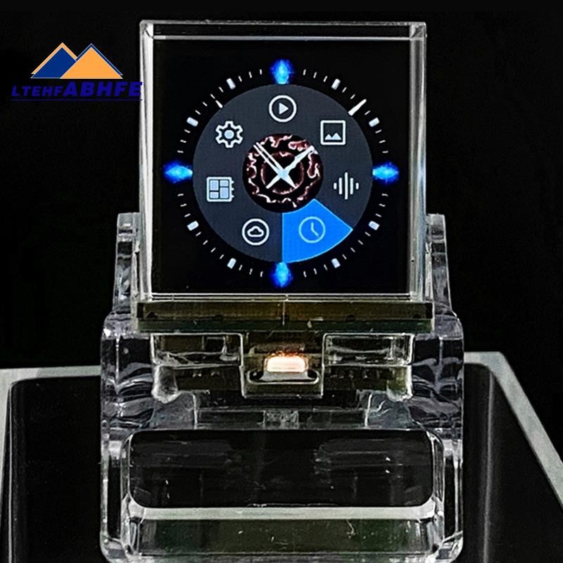 1.33-Inch Semi-Transparent Projection TV WIFI Temperature Humidity ...