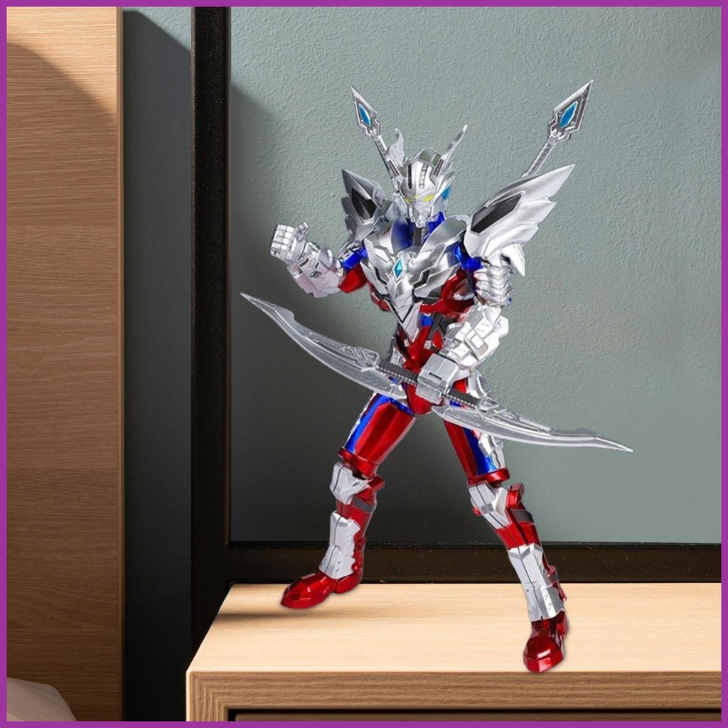 For Ultraman Anime Action Figures with Joints Mobile Multi-Jointed ...