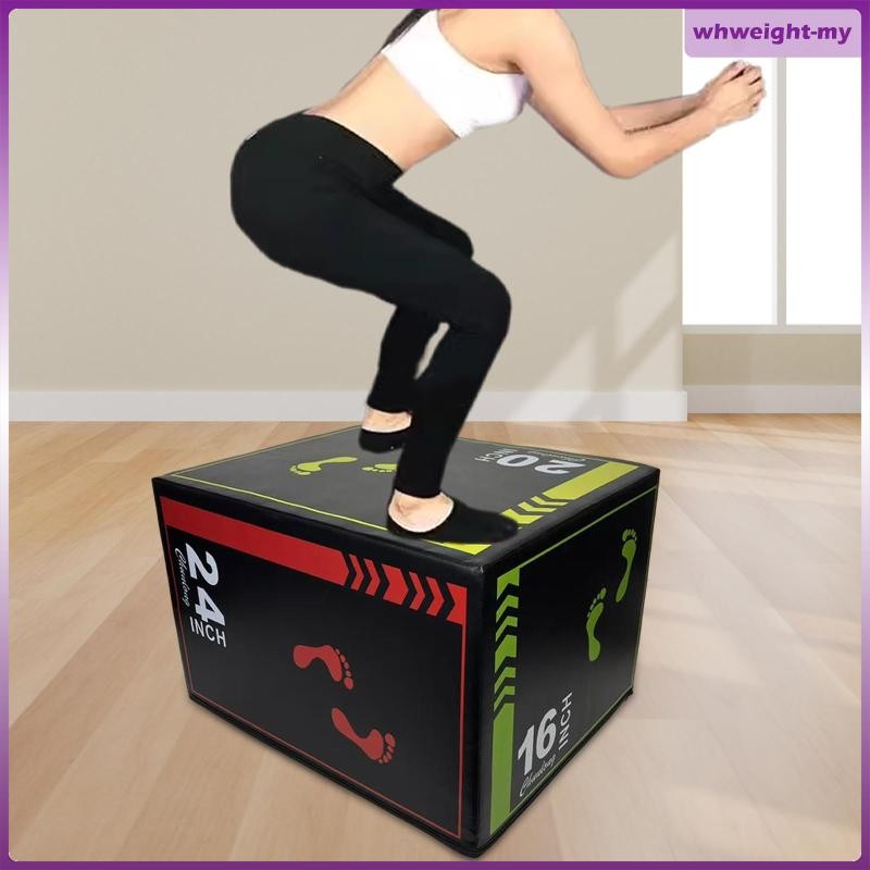 [WhweightMY] Plyometric Jumping Box Plyometric Box for Workout Home Gym ...