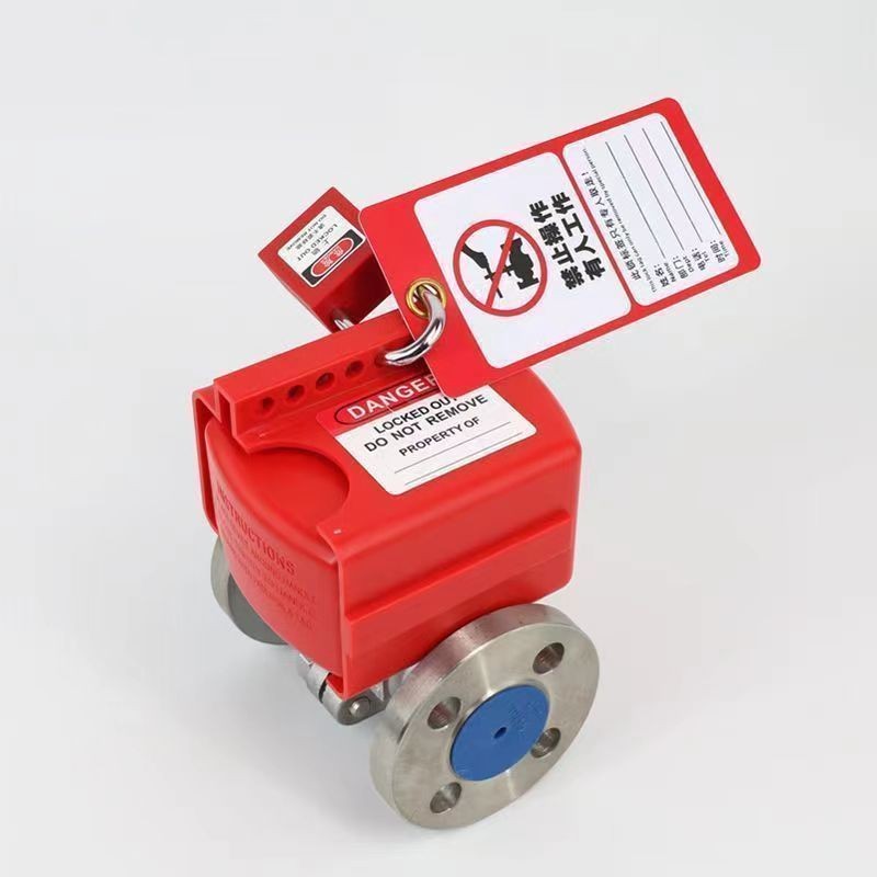 Adjustable Flange Ball Valve Lock Handle Detachable Valve Lock Pipe ...