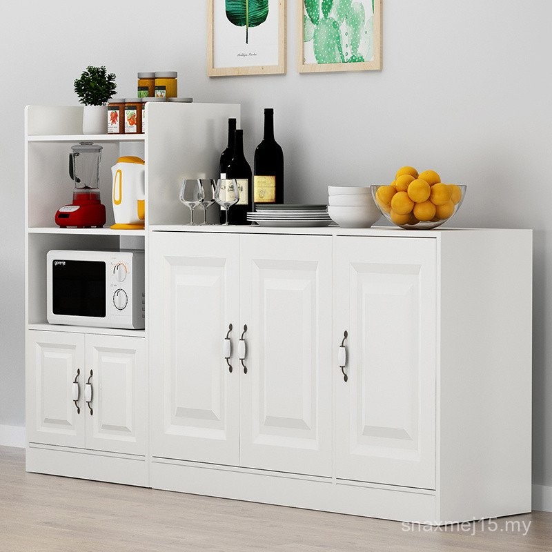 Kabinet Sideboard Minimalis Moden dengan Microwave dan Ketuhar Terbina ...