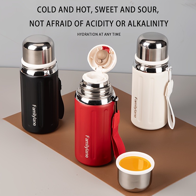 Vacuum Flasks 800ml/1000ml 316 Stainless Steel Insulasi Panas & Sejuk ...