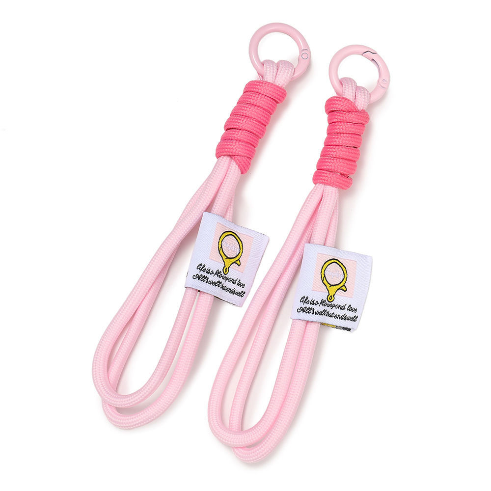 Color Matching Braided Mobile Phone Rope Key Ring Detachable Anti-Lost ...