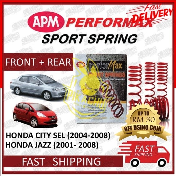 ORIGINAL APM PERFORMAX HONDA CITY SEL (04-08Y) & HONDA JAZZ (01-08Y ...