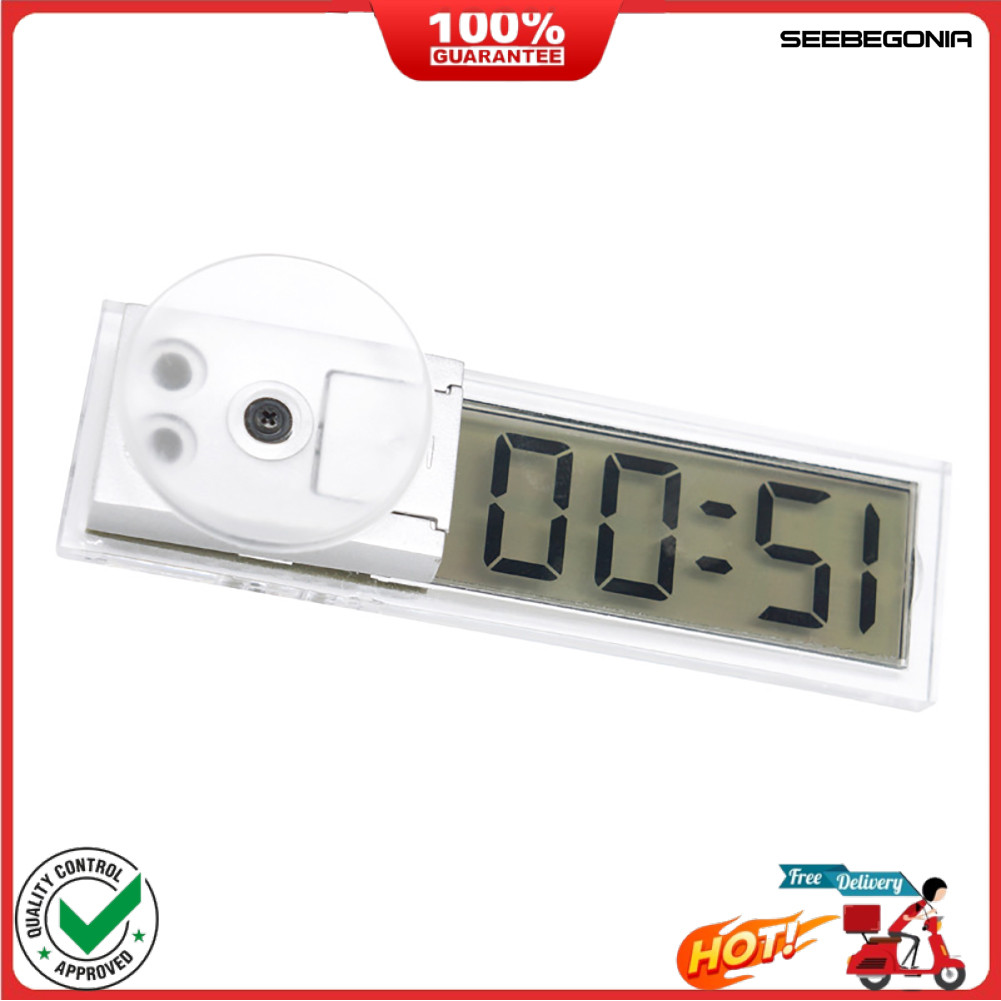 SBG_K-033 Car Truck Vehicle Suction Cup Electronic Digital Clock Time ...
