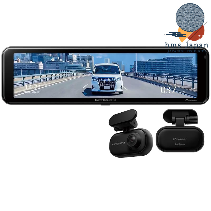 Pioneer Drive Recorder Mirror Type VREC-MS700D 11-inch IPS LCD Front ...