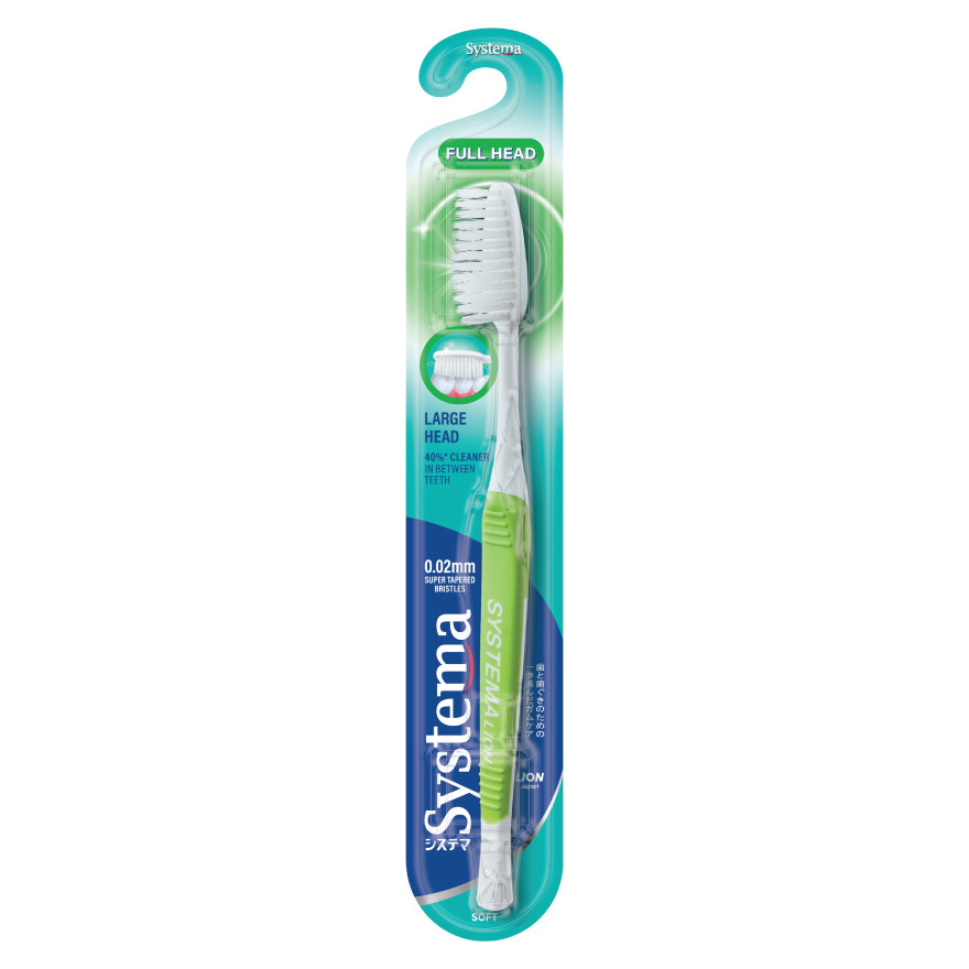SYSTEMA Full Head Toothbrush (Soft) 1's | Shopee Malaysia