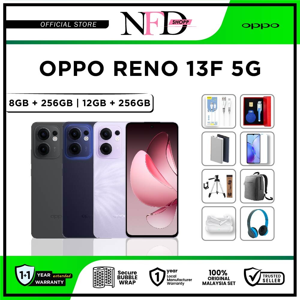OPPO RENO 13F 5G [12GB RAM 256GB ROM] [12GB RAM 512GB ROM] - Original ...