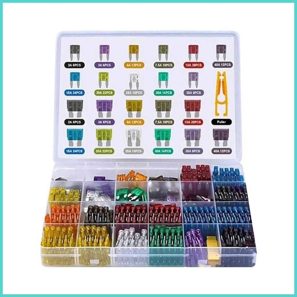 Fuses Automotive Kit Standard Fuses Car Fuses Assorted Kit 300 Medium ...