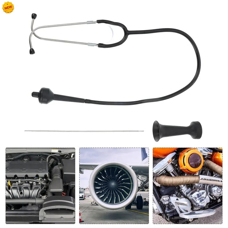 (RSX)1Set Auto Cylinder Stethoscope, Mechanics Stethoscope Car Engine ...