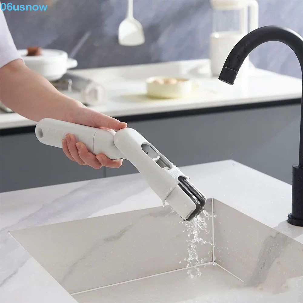 USNOW Desktop Mini Spray Mop, Wet and Dry Use Portable Glass Cleaning ...