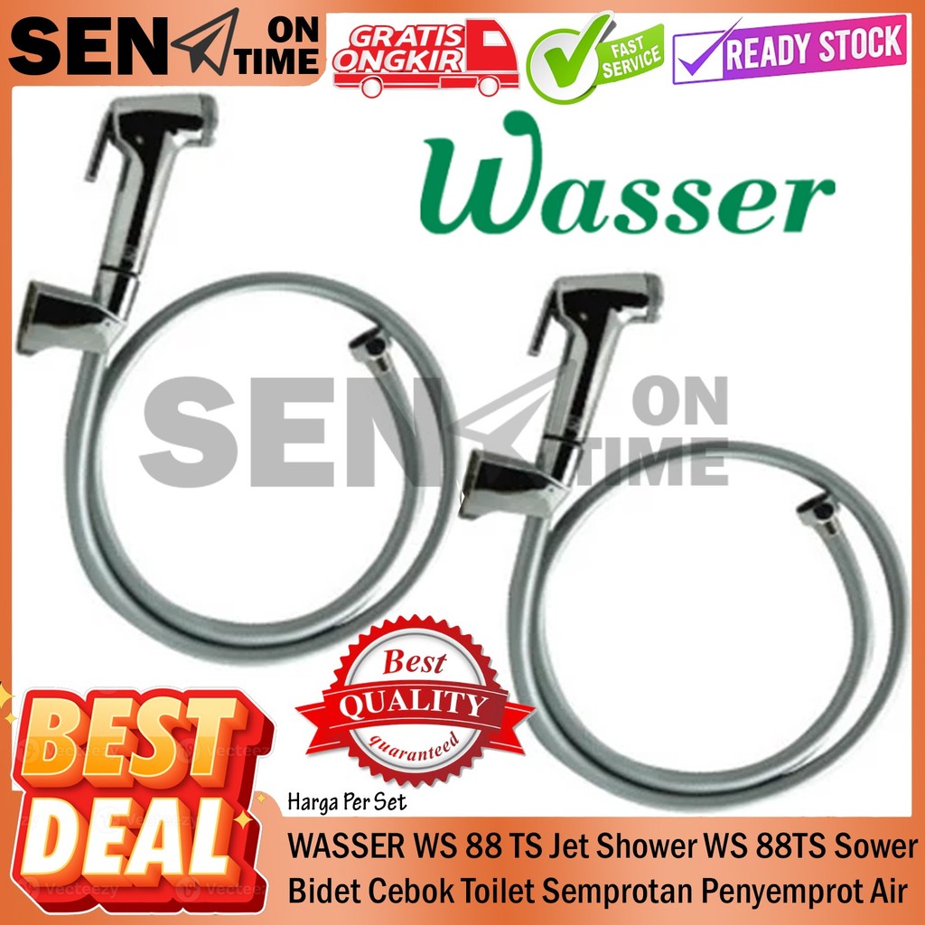 Jet Shower Closet Bidet Wasser WS 88TS Original Semprotan Cebok Closed ...