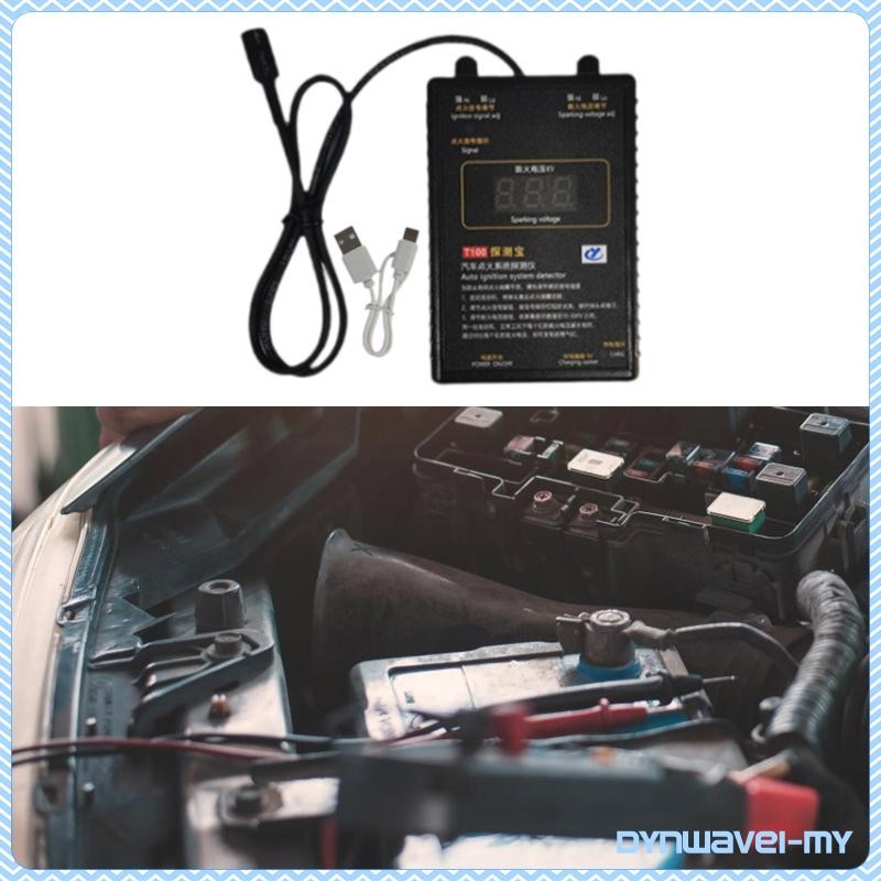 [Dynwave1feMY] Ignition Coil Tester Car Ignition Tester Portable Engine ...