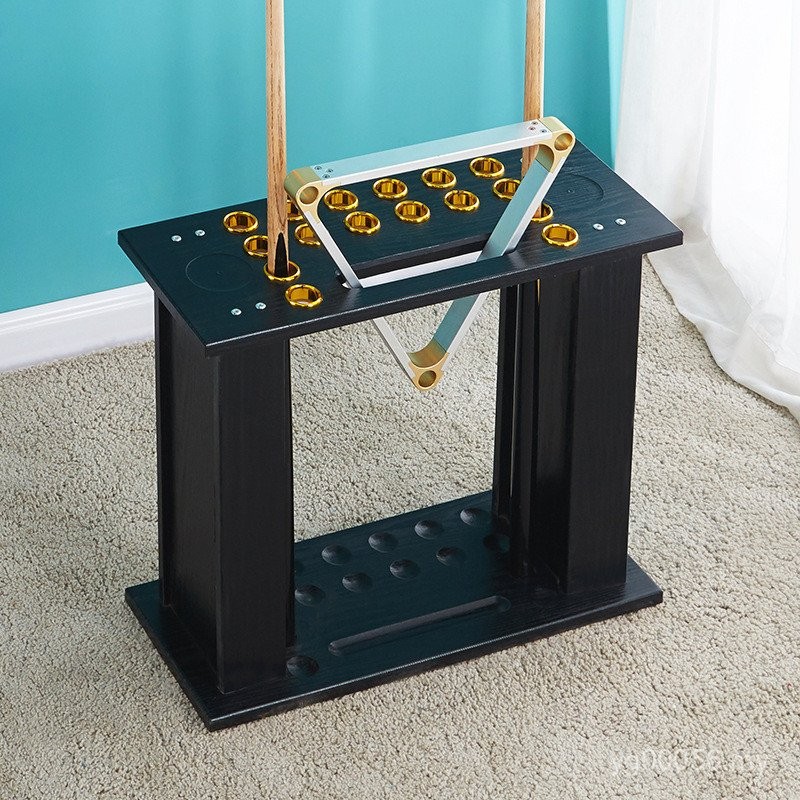 Display Stand Porous Ball Floor-standing Billiard Cue Stand Eight-Nine ...