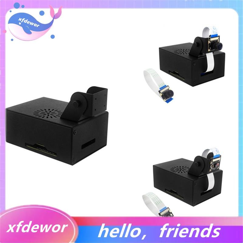 [xfdewor] For NVIDIA Jetson Nano 2GB Metal Case Mini PC Chassis with ...