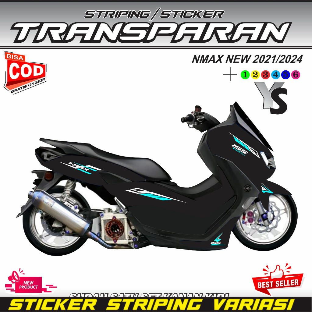 Variations OF NMAX NEW 155 PREMIUM COOL MOTORCYCLE TRANSPARENT UV ...