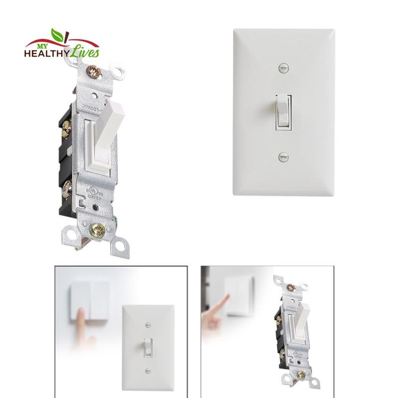 [HtongMY] Toggle Wall Switch Single Pole Control Switch Home Office ...